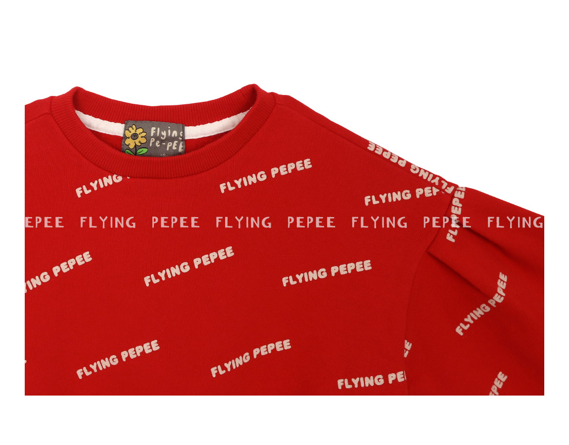 Pepe Lettering Puff Two-Piece - 플라잉페페